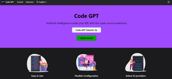 Code GPT pour Codage IA: revue, fonctionnalités et cas d'utilisation